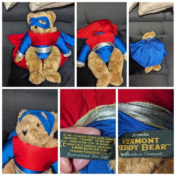 Vermont Bear | Toys | Vermont Bear Super Hero | Poshmark